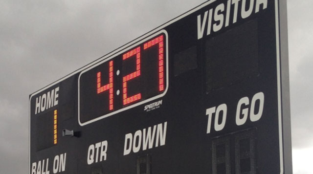 Football Scoreboard Blowout