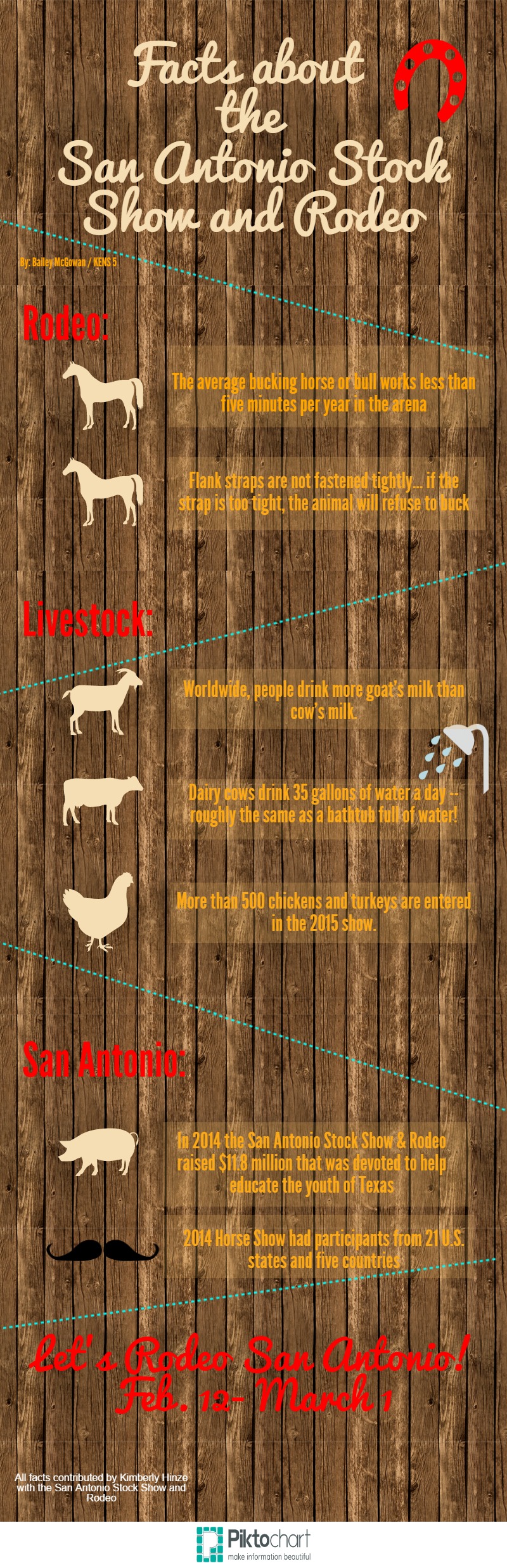 Fun facts about the San Antonio Stock Show and Rodeo | kens5.com