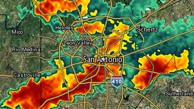 FIRST ALERT: Storms swamp San Antonio as Bill's remnants clear out ...