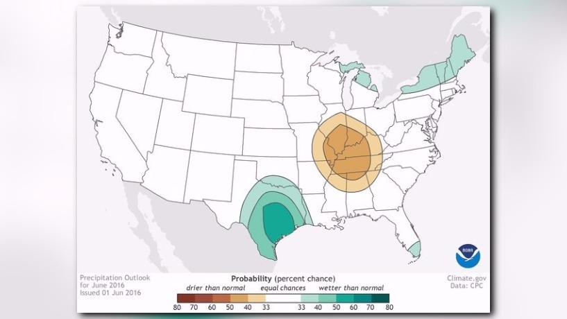 NWS: Odds tilted towards cooler, wetter June in South Texas | kens5.com