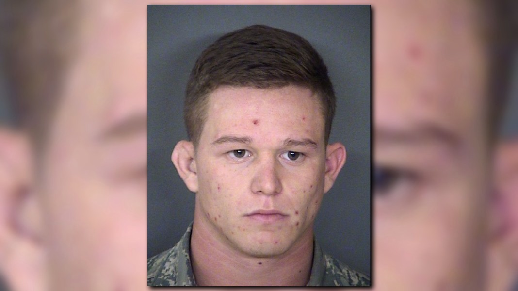 Airman accused of 'slapping' baby's face, warrant states | kens5.com