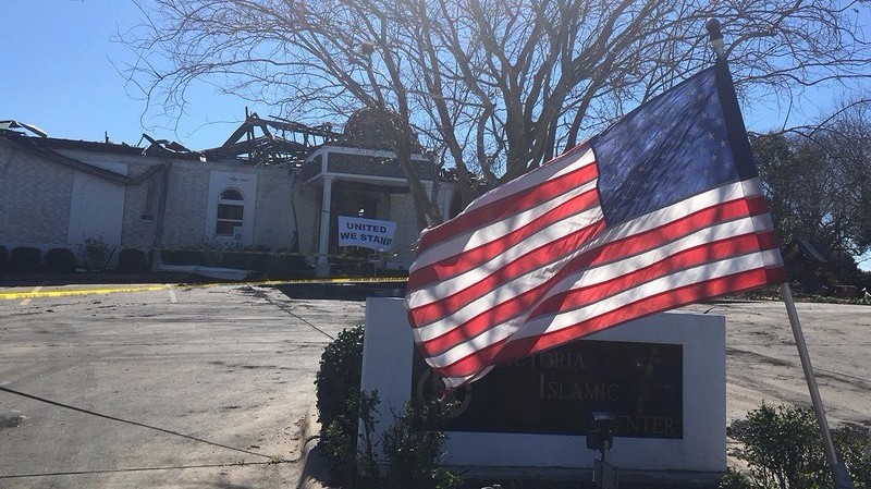 In South Texas, fire-ravaged mosque seen as symbol of unity | kens5.com