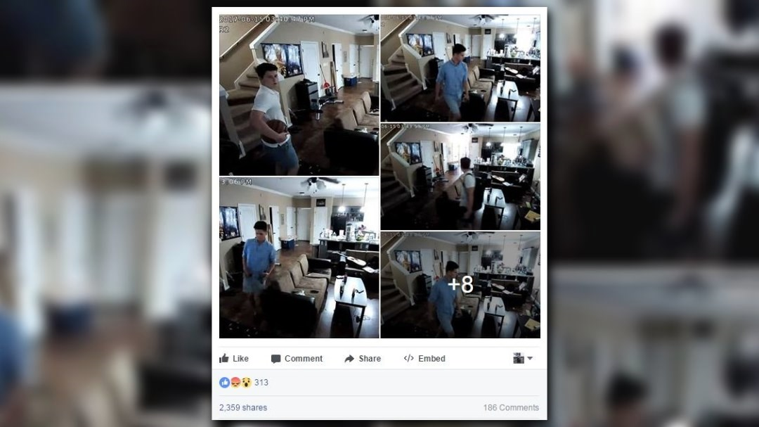 Viral Facebook post shows accused 'preppy' thieves stealing video game ...